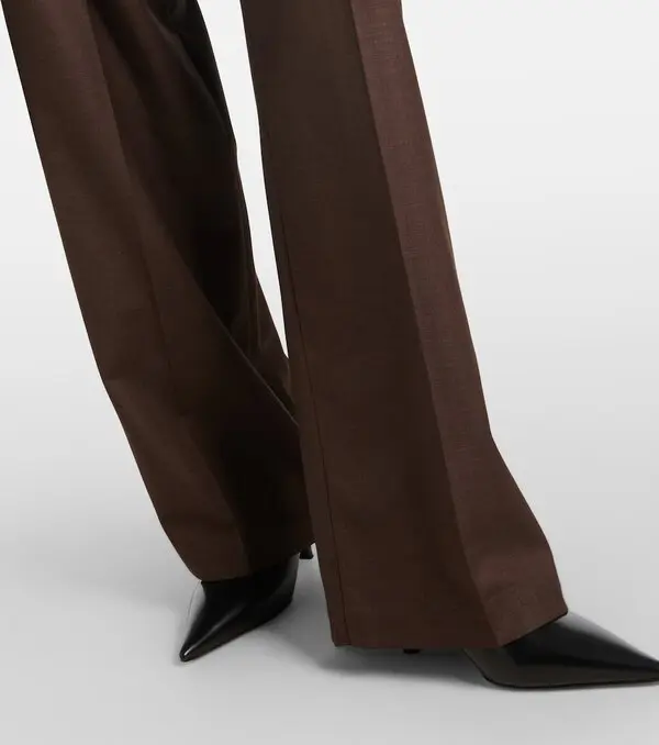 Magda Butrym Wool Wide-leg Trousers