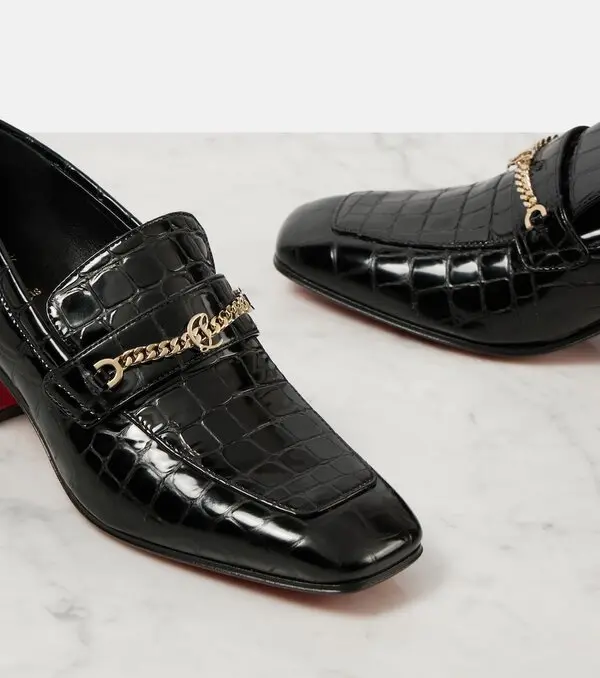 CHRISTIAN LOUBOUTIN Mj Moc Loafers