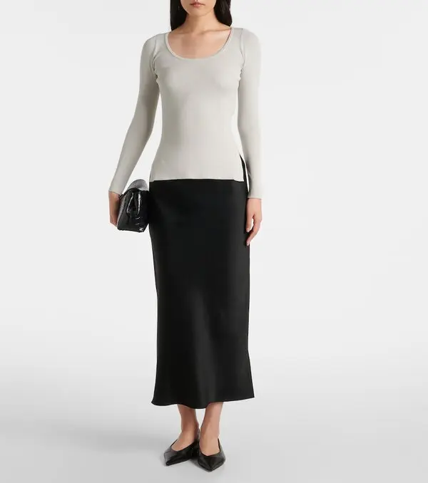 Max Mara Ondina" Lame Top