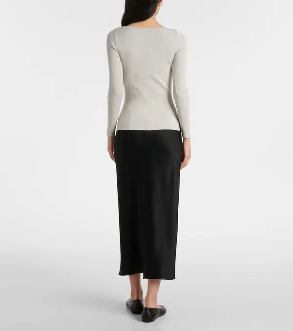 Max Mara Ondina" Lame Top