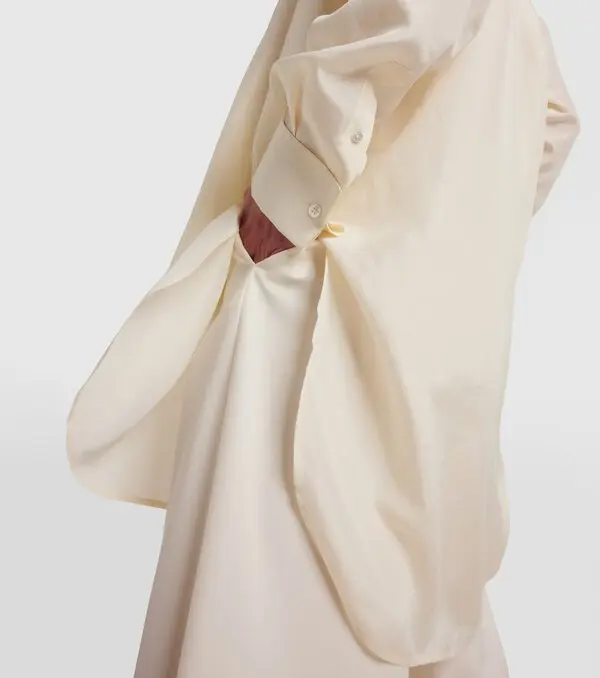 THE ROW Eden Silk Shirt