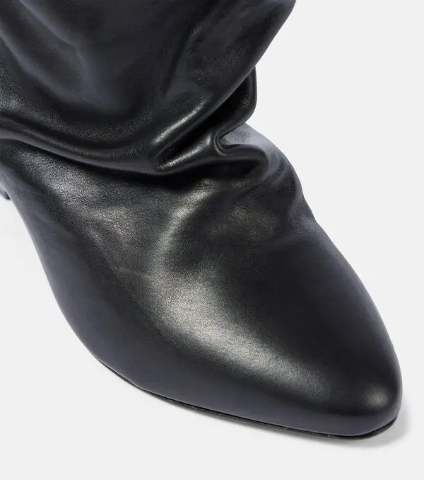 Isabel Marant Étoile Ryska Leather Ankle Boots