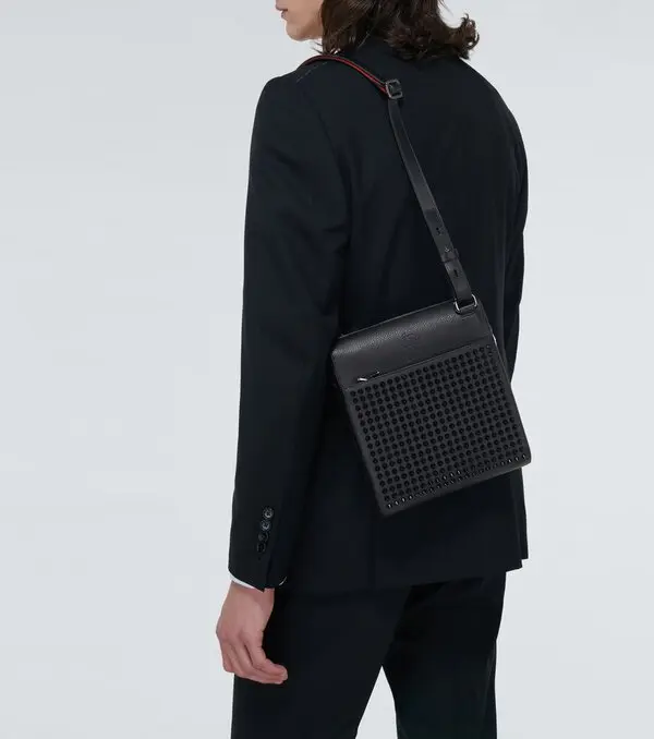 CHRISTIAN LOUBOUTIN Benech Reporter Bag With Studded Detail