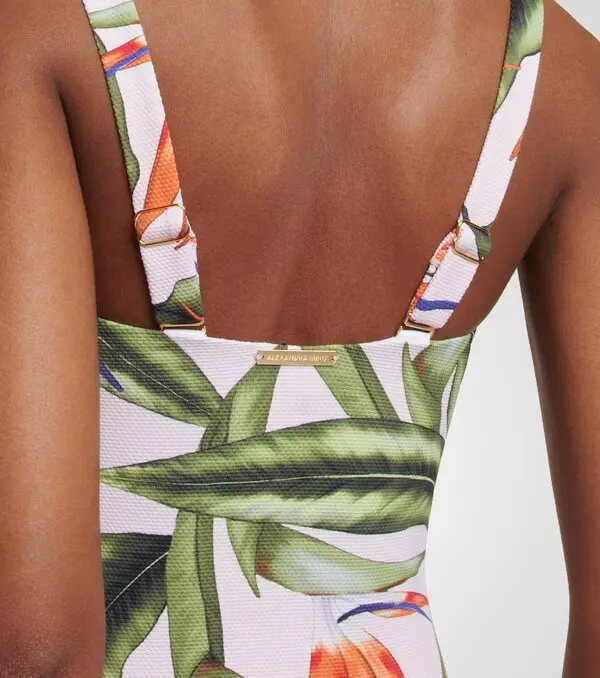 ALEXANDRA MIRO Carla Floral Printed One-piece Swimsuit