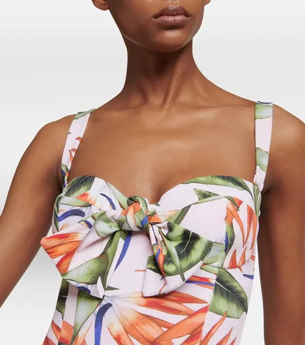 ALEXANDRA MIRO Carla Floral Printed One-piece Swimsuit