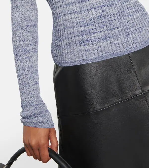 Vince Wool And Cotton Sweater