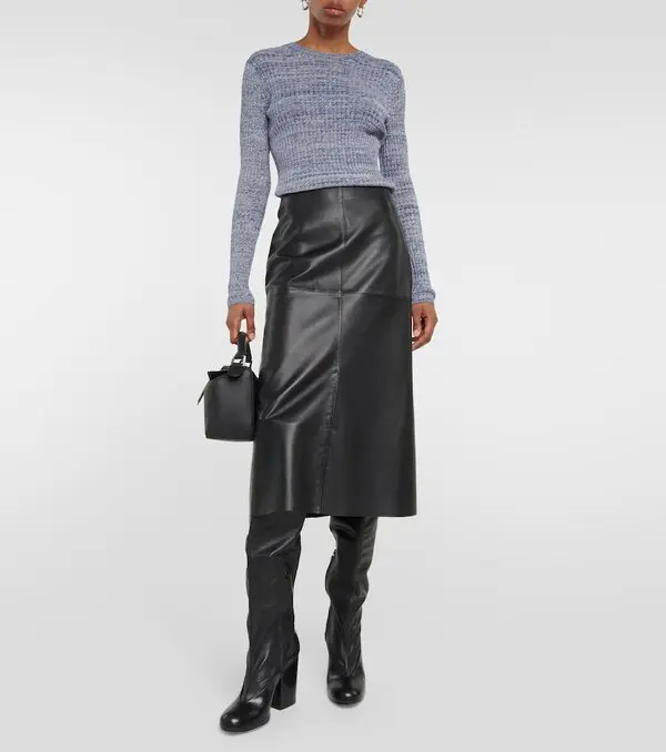 Vince Wool And Cotton Sweater