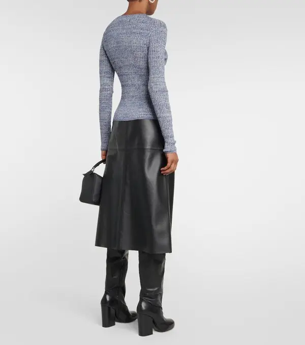 Vince Wool And Cotton Sweater