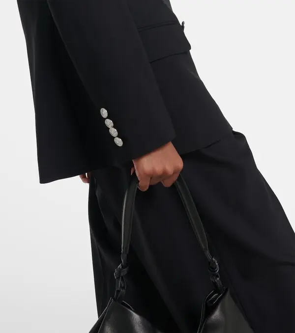 Polo Ralph Lauren Double-breasted Wool-blend Blazer