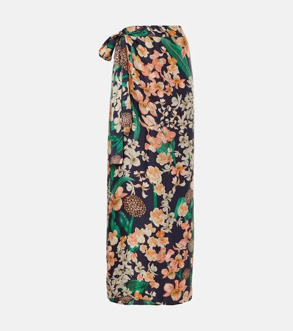 Agua Bendita Printed Beach Cover-up