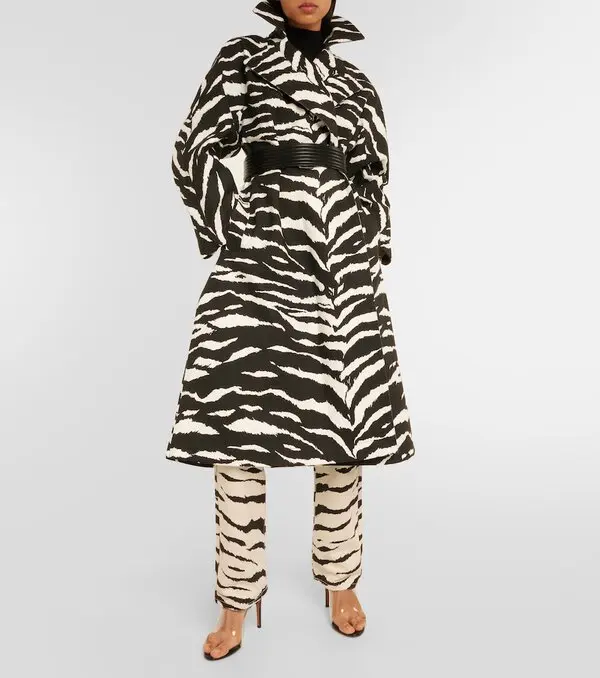 Alaïa Zebra Print Jeans