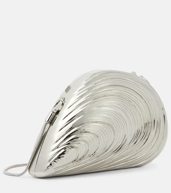Simkhai Bridget Shell Clutch