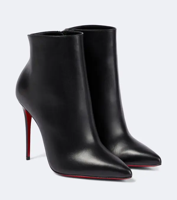 CHRISTIAN LOUBOUTIN So Kate 100 Leather Ankle Boots