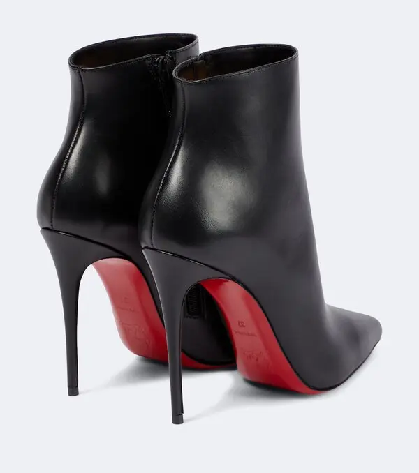 CHRISTIAN LOUBOUTIN So Kate 100 Leather Ankle Boots
