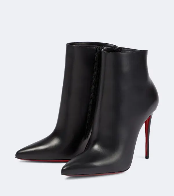 CHRISTIAN LOUBOUTIN So Kate 100 Leather Ankle Boots