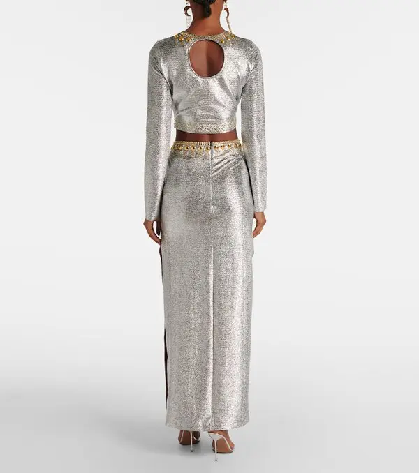 Rabanne Embellished Maxi Skirt