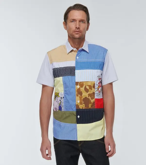 Junya Watanabe X Roy Lichtenstein Cotton Shirt - Multicoloured