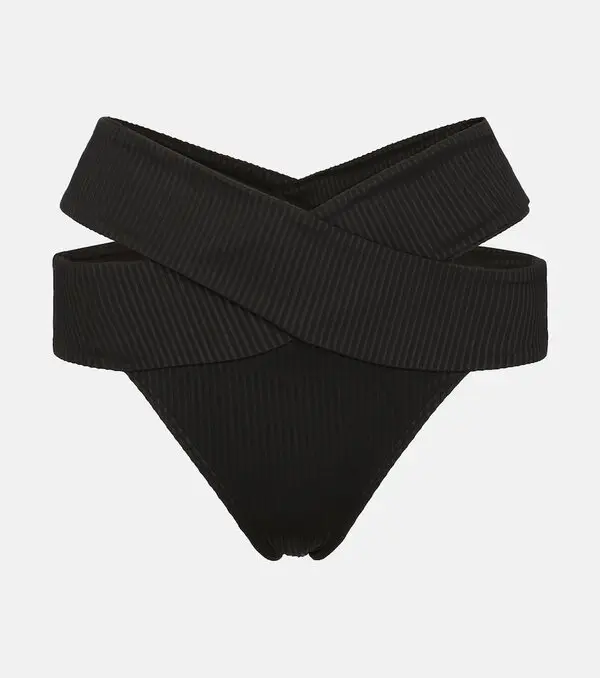 ALEXANDRA MIRO Tara Bikini Bottoms - Black