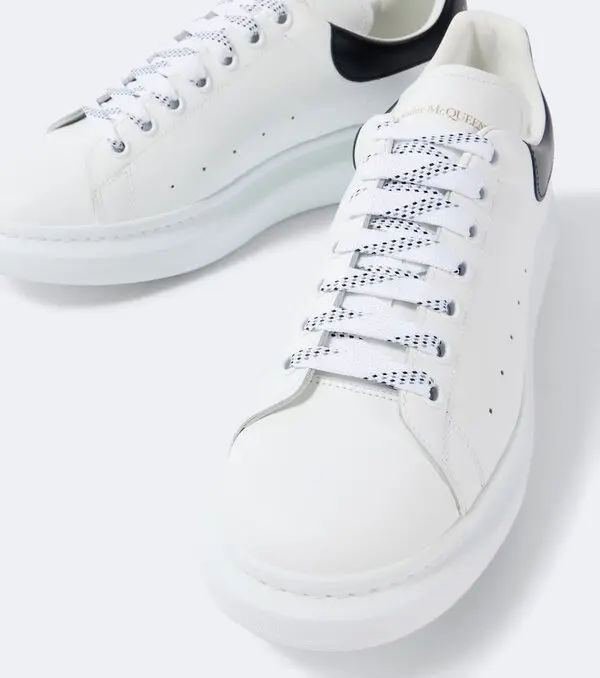 Alexander McQueen Oversized Leather Sneakers