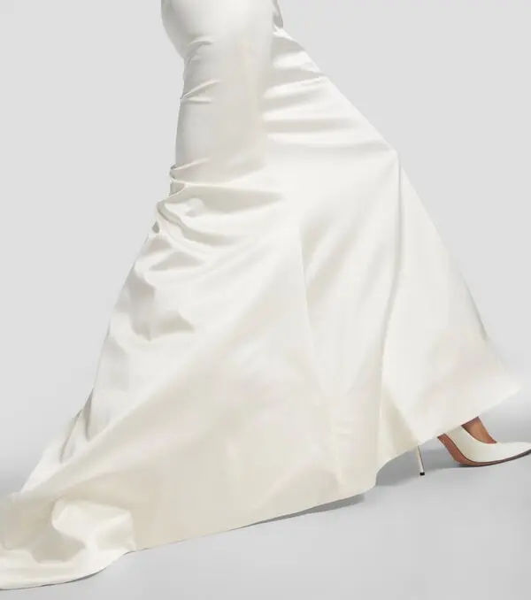 VIVIENNE WESTWOOD Nova Cora Satin Gown - White