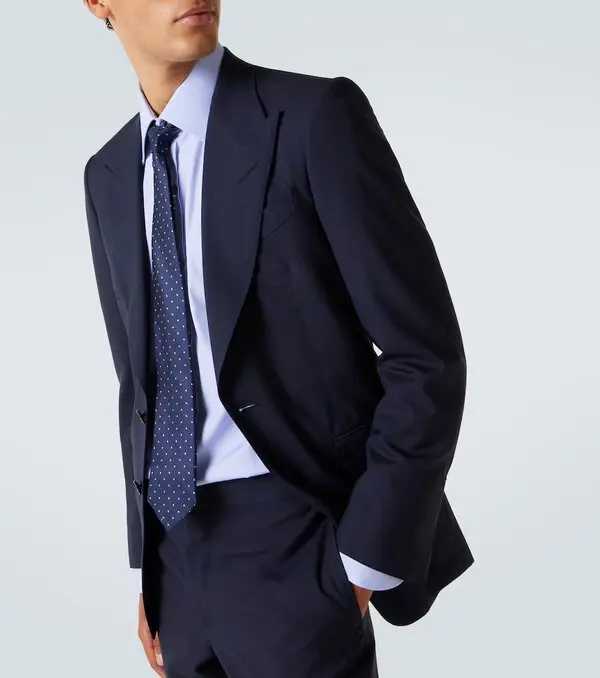 TOM FORD Shelton Wool Suit - Blue