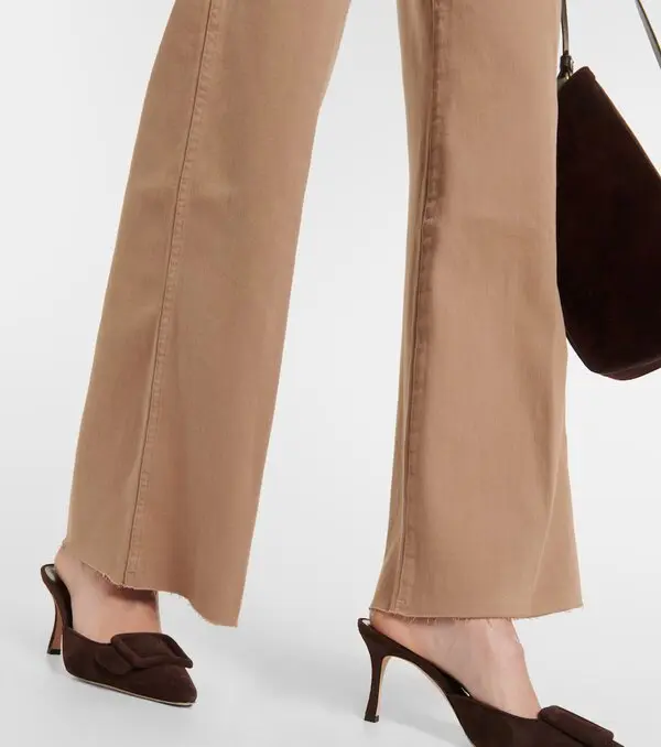 7 For All Mankind Lotta High-rise Wide-leg Jeans