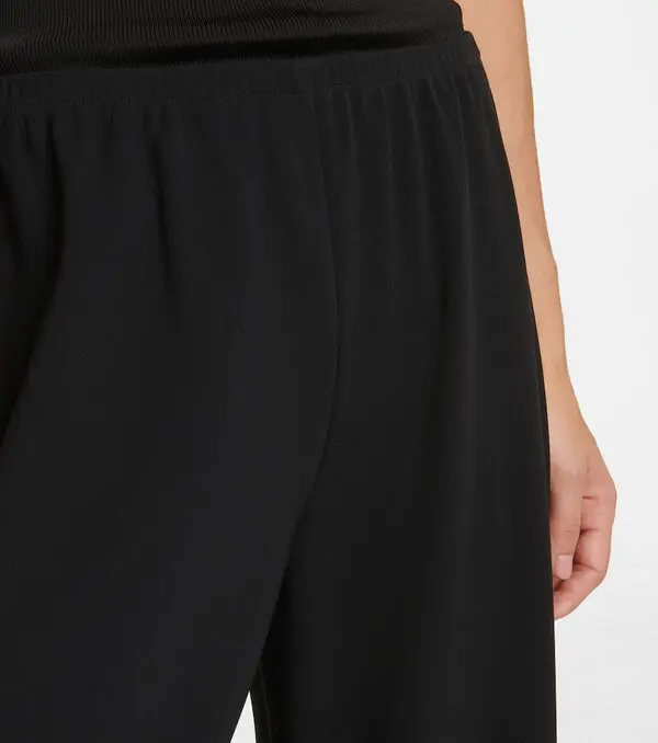 THE ROW Gala High-rise Wide-leg Cady Trousers