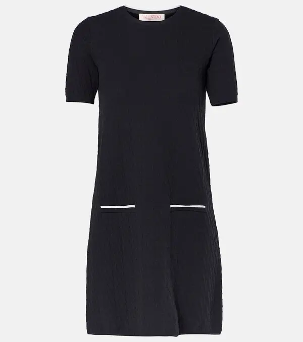 Valentino Garavani Toile Iconographe Minidress - Blue