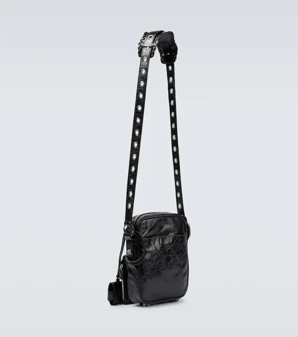 Balenciaga Le Cagole Leather Crossbody Bag