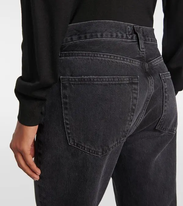 AGOLDE Valen Mid-rise Straight Jeans