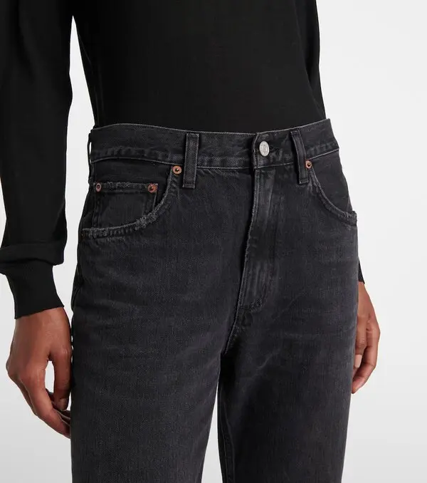 AGOLDE Valen Mid-rise Straight Jeans