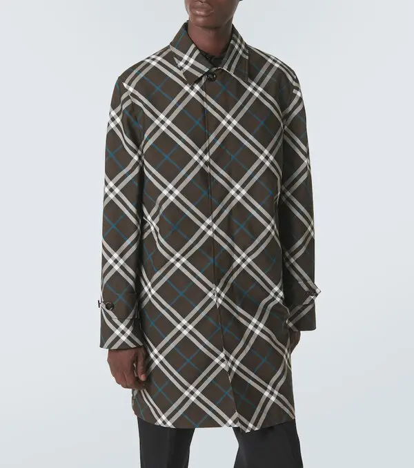 Burberry Check Raincoat
