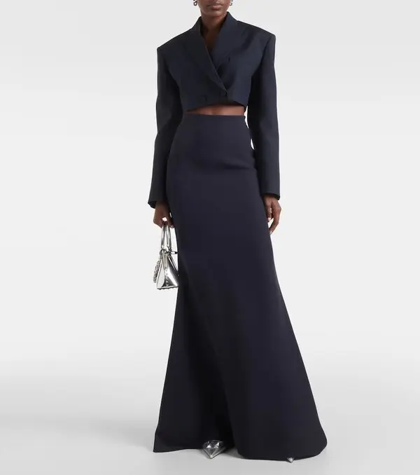Valentino Garavani High-rise Silk Maxi Skirt