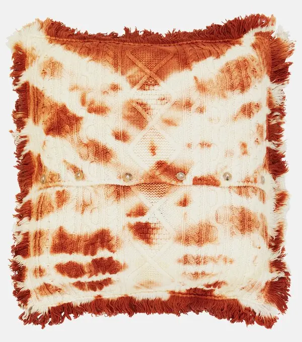 Alanui Piedras Rojas Wool Cushion