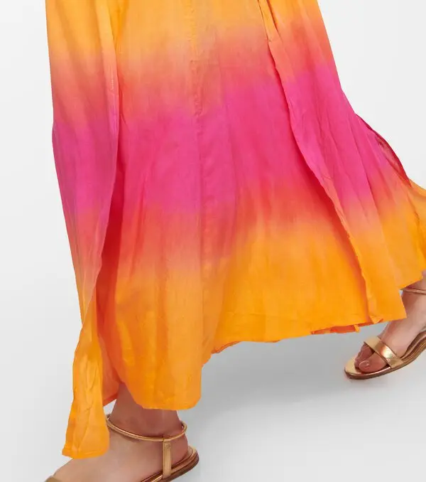 Poupette St Barth Nava Maxi Dress - Orange