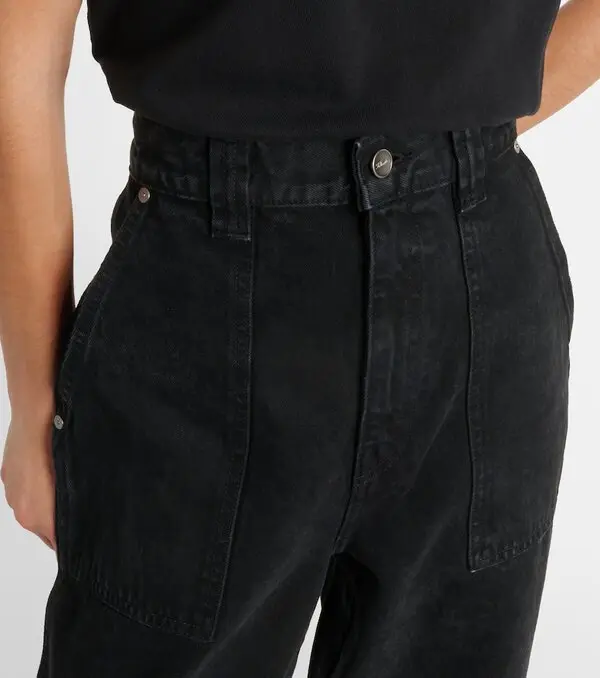 Khaite Hewitt High-rise Straight Jeans