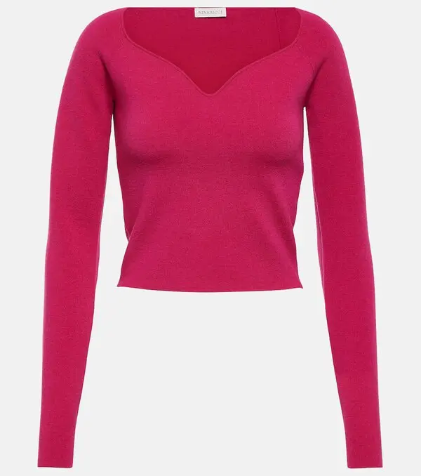 Nina Ricci Wool-blend Top