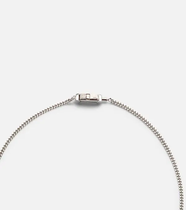EERA Heart Diamond Necklace In 18kt White