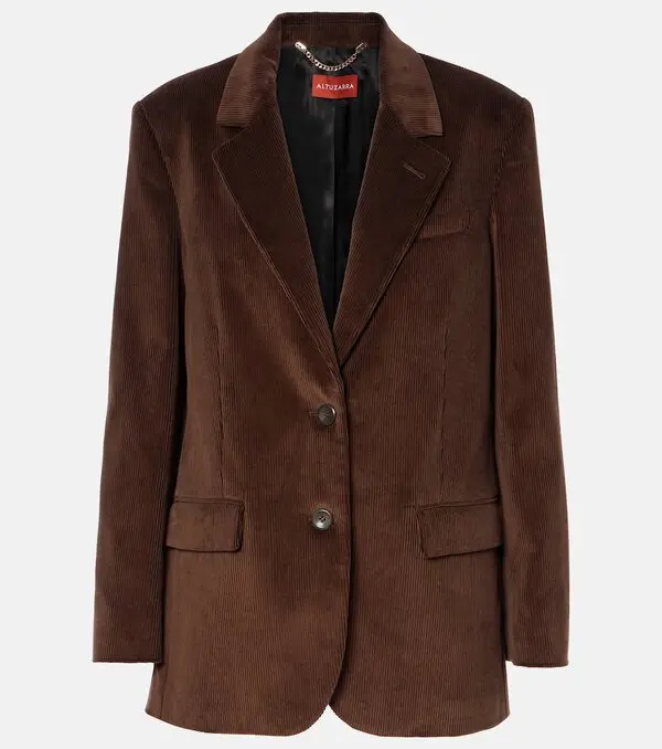 Altuzarra Jules Cotton Corduroy Blazer