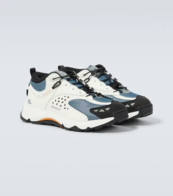 ATHLETICS FOOTWEAR 2.0 Mid Leather-trimmed Sneakers