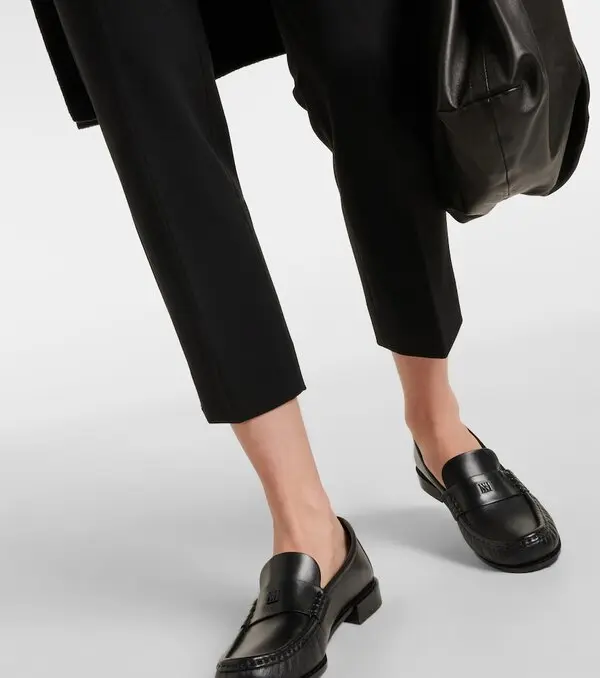 Max Mara Cropped Jersey Slim Pants