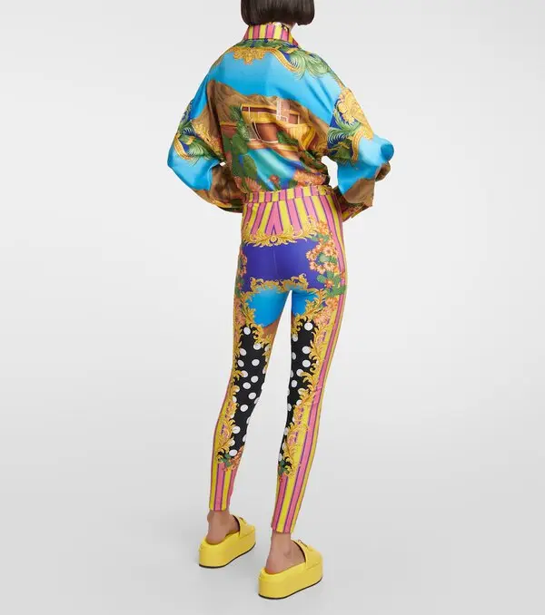 Versace Medusa Palm Springs Leggings