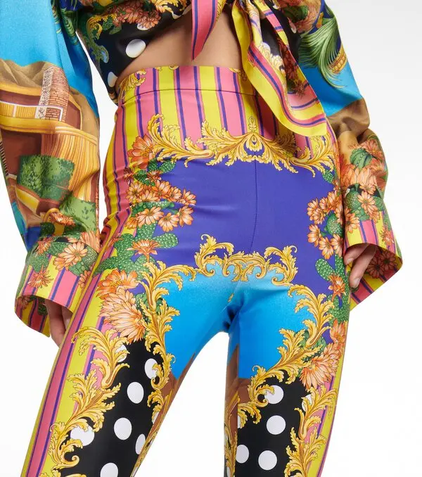 Versace Medusa Palm Springs Leggings