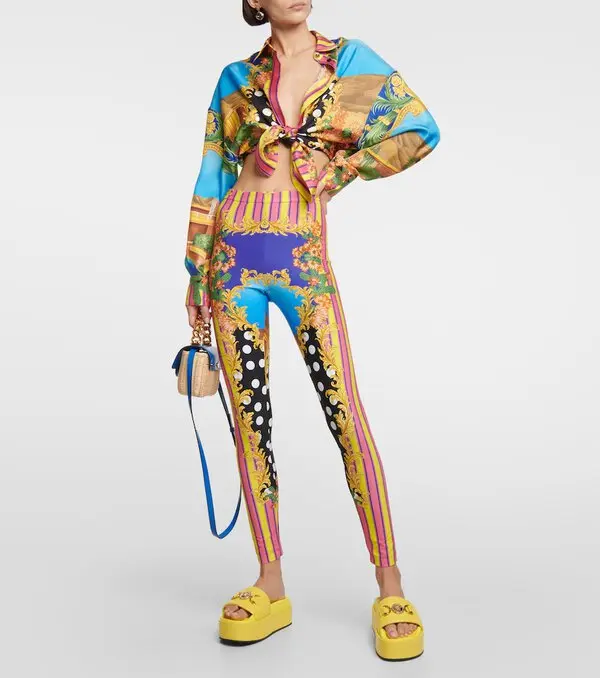 Versace Medusa Palm Springs Leggings