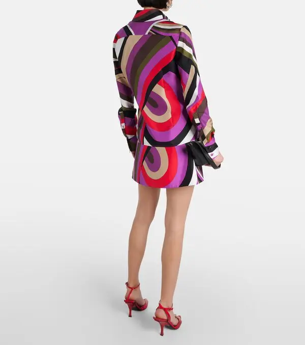 Emilio Pucci Iride Silk Shirt