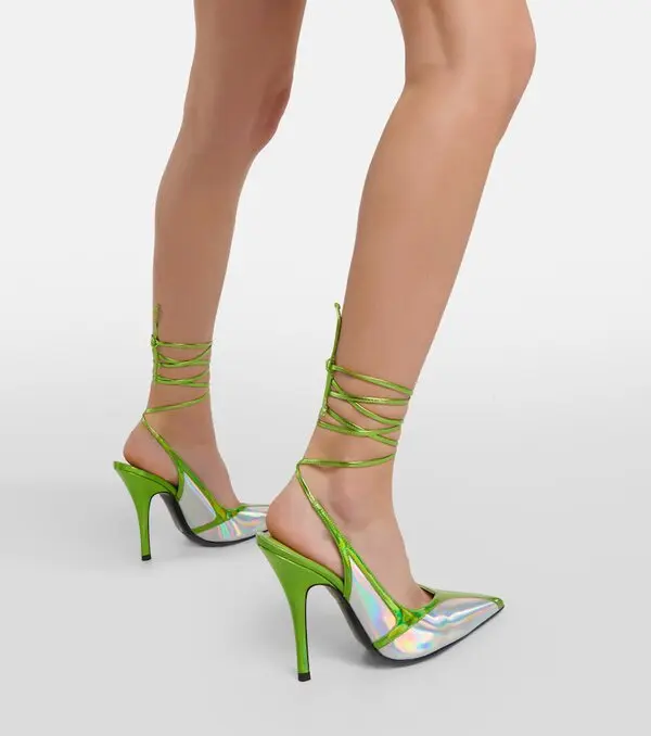 Attico Venus Leather Pumps