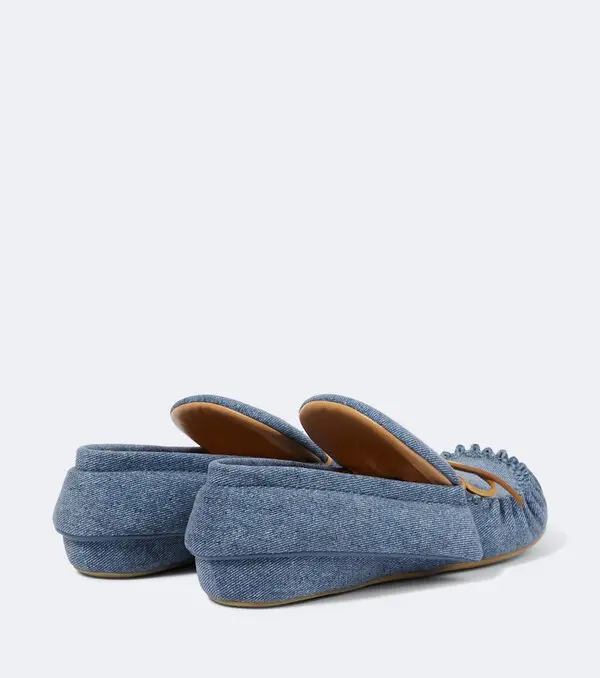 JW Anderson Denim Moccasins