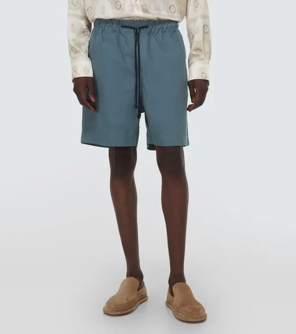 Commas Name Cotton Shorts