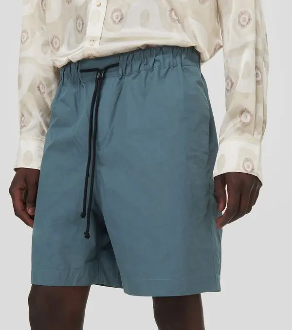 Commas Name Cotton Shorts