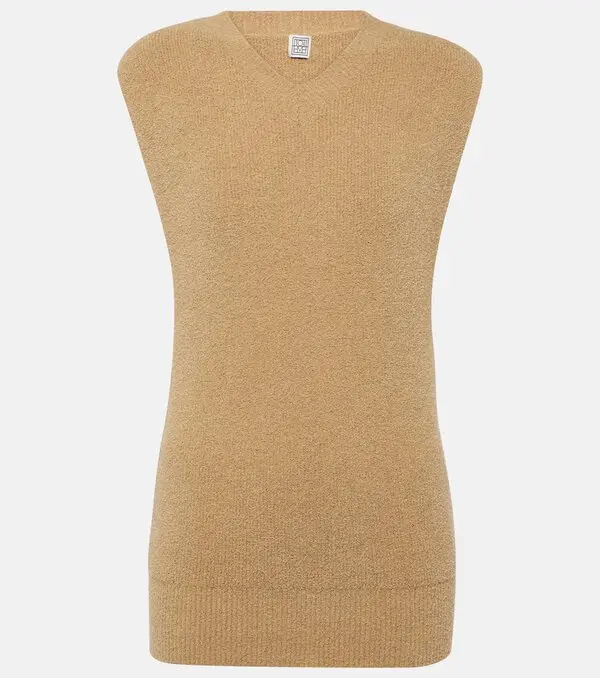 TOTEME Cotton-blend Terry Vest